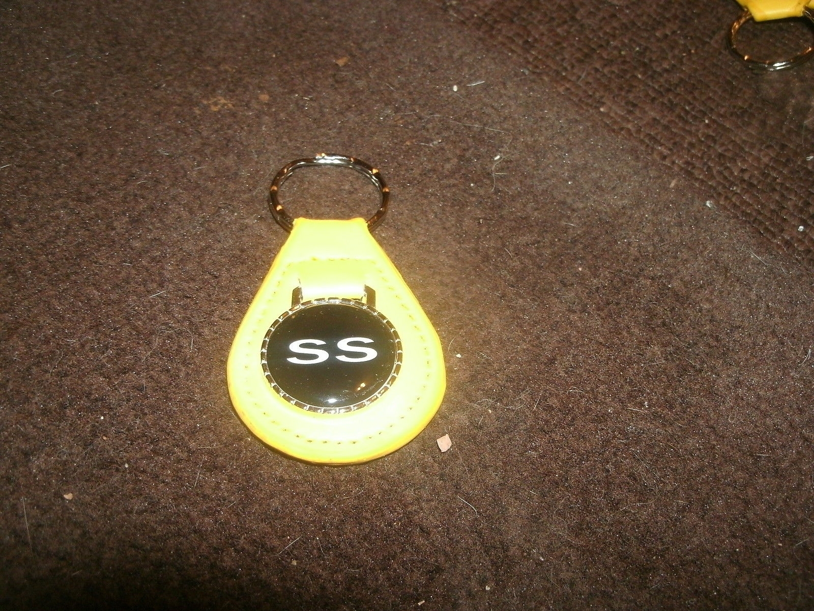 1960's CHEVROLET CORVETTE NOVA CHEVY II SS VINTAGE LEATHER KEYCHAIN NEW ...