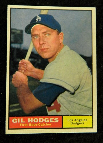 1961 TOPPS #460 GIL HODGES BASEBALL CARD HIGH GRADE | eBay
