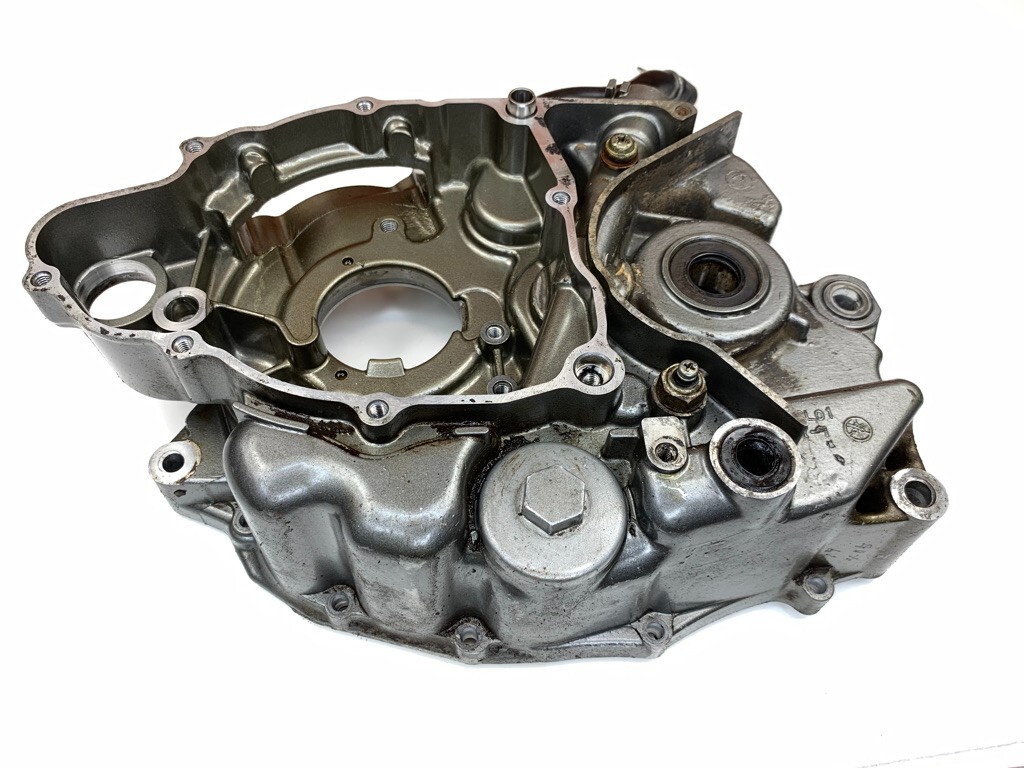 93 Yamaha XT225 XT 225 Engine Motor Left Crank Case Bottom End 6-H | eBay