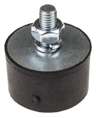 FIBET Cylindrical M10 Zinc Plated Steel Anti Vibration Feet 5030VE25-60 ...