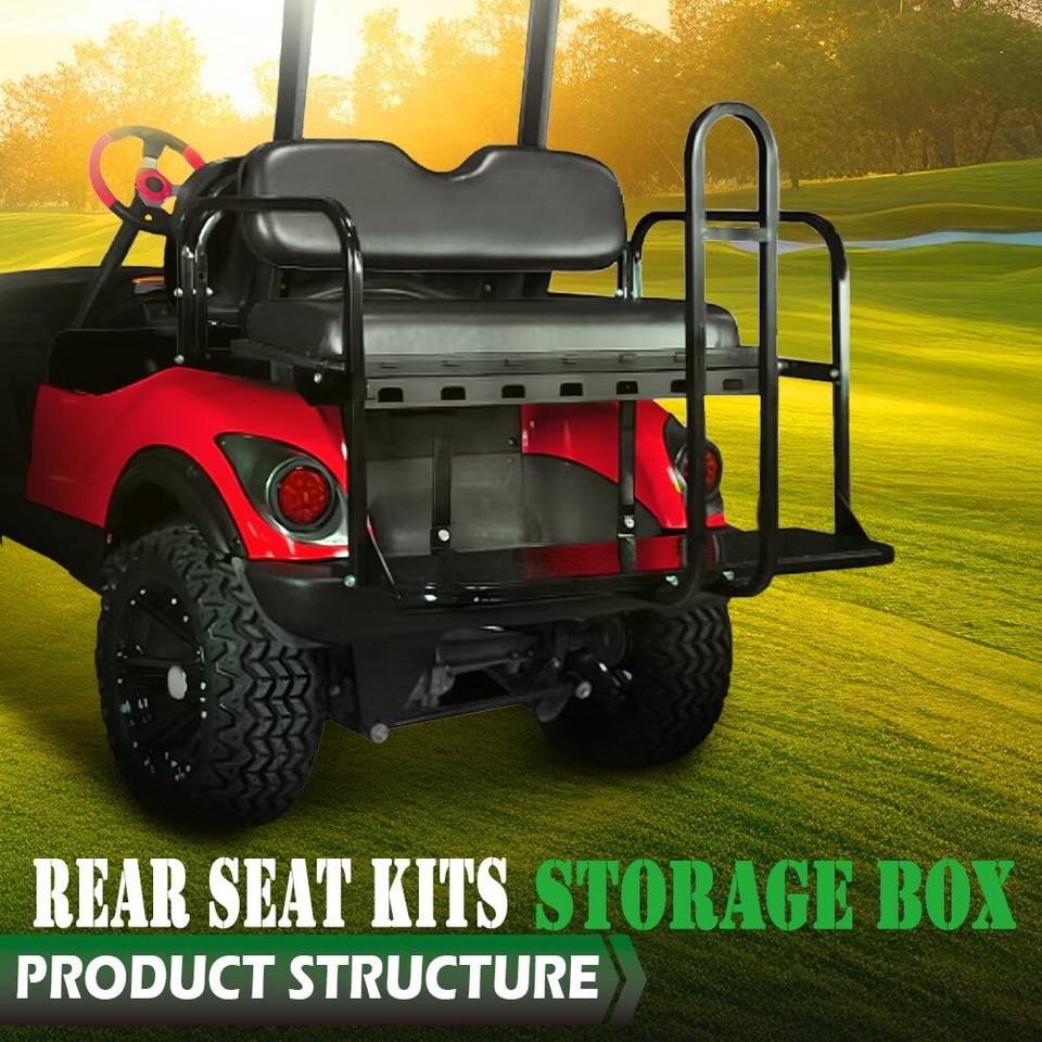Fit For GTW Mach3 Golf Cart Rear Seat Storage Cooler/Storage Box Insert ...