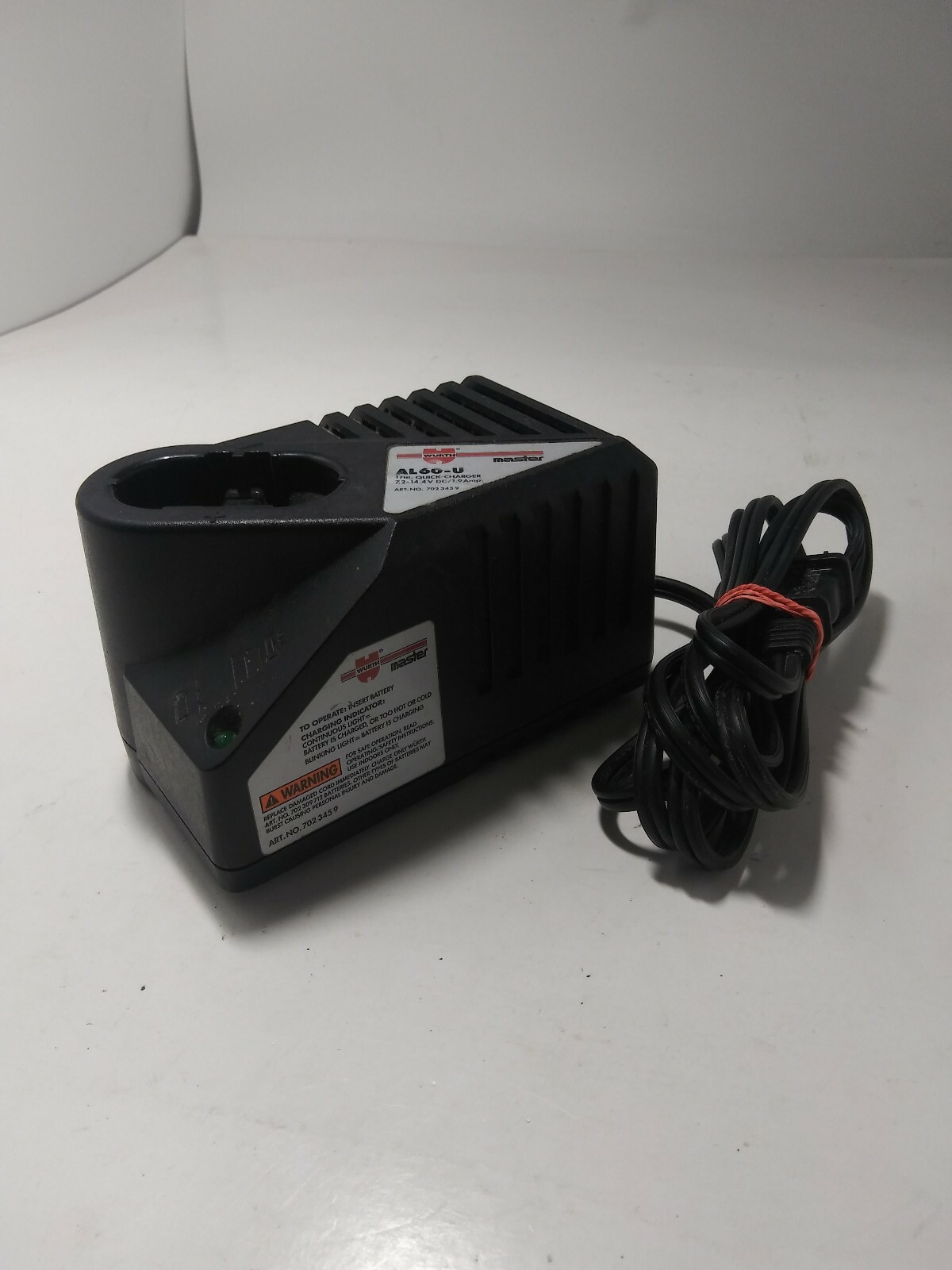 Genuine Wurth Master 1 Hr Quick Battery Charger AL60-U | eBay UK