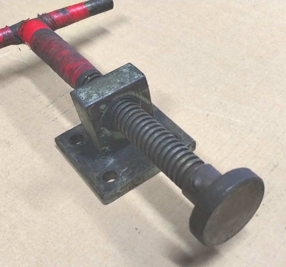 Acme Threads Cold saw Machine Vise Handle Clamp Abrasive chop saw ...