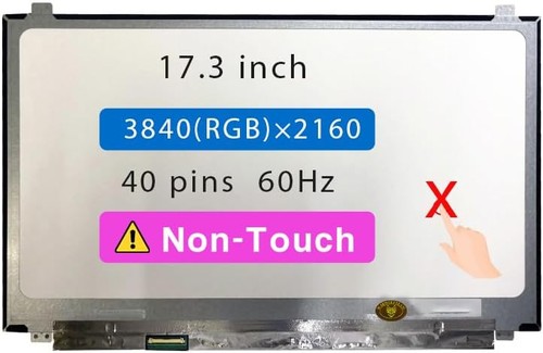 New LCD Screen for Acer Predator 17 G9-792 Series UHD 40pin Non-Touch ...