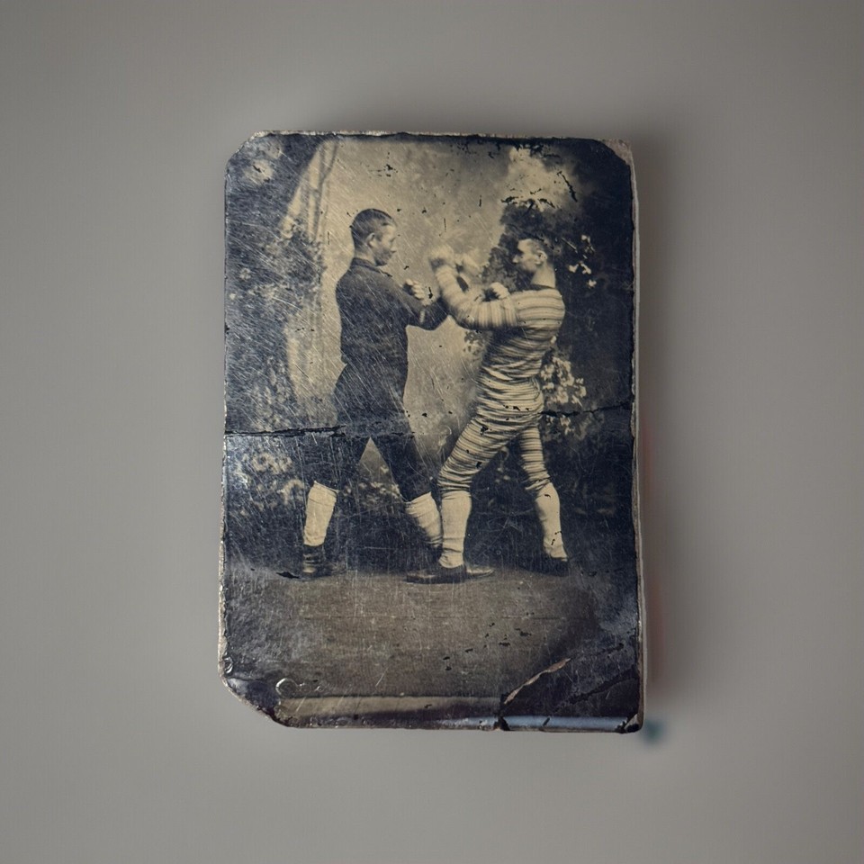 c1880’s Antique tintype photo boxers / vtg boxing | eBay