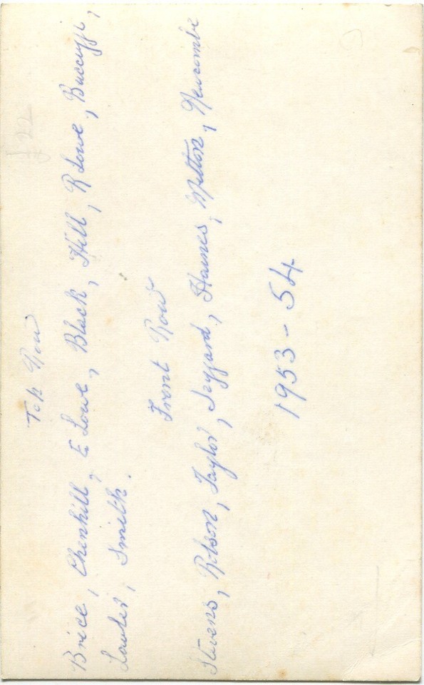 Fulham FC Genuine RP Team Group Postcard size VGC c.1953 Haynes, Robson ...