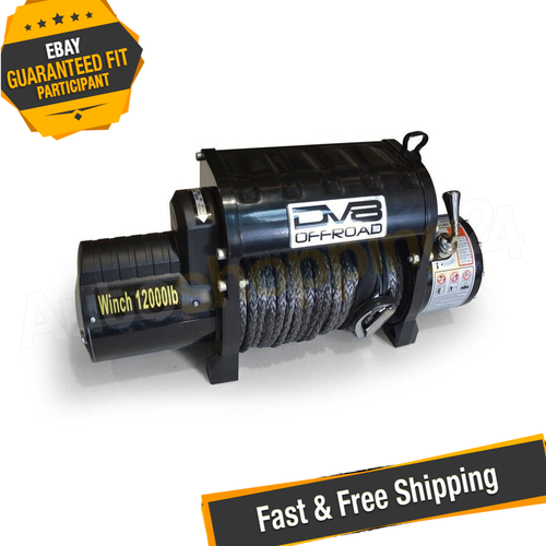 DV8 Offroad WB12SR 12,000 lb Winch w/ Synthetic Line | eBay