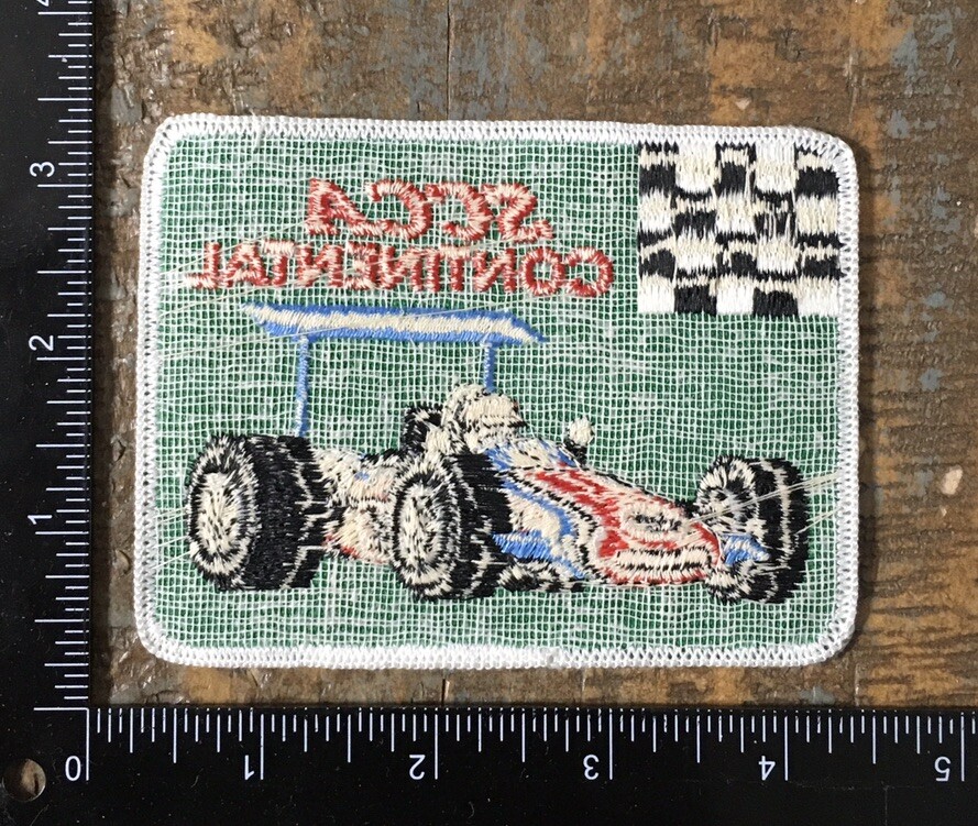 Vintage SCCA CONTINENTAL CHAMPIONSHIP Racing Sew-On Patch 1970s | eBay