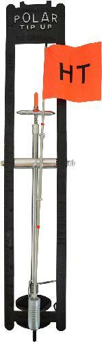 HT Ice Polar Tip Up - Black - 200 ft with Plastic Spool - Ultra Smooth ...