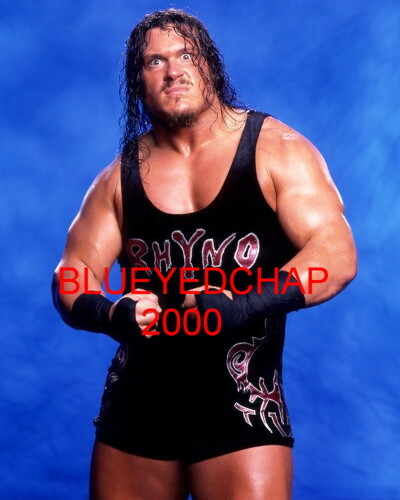 RHYNO WRESTLER 8 X10 WRESTLING PHOTO WWF ECW | eBay