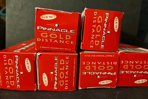 Pinnacle Gold 1 Distance Golf Balls 18 Logo - Arrow Uniform, New | eBay