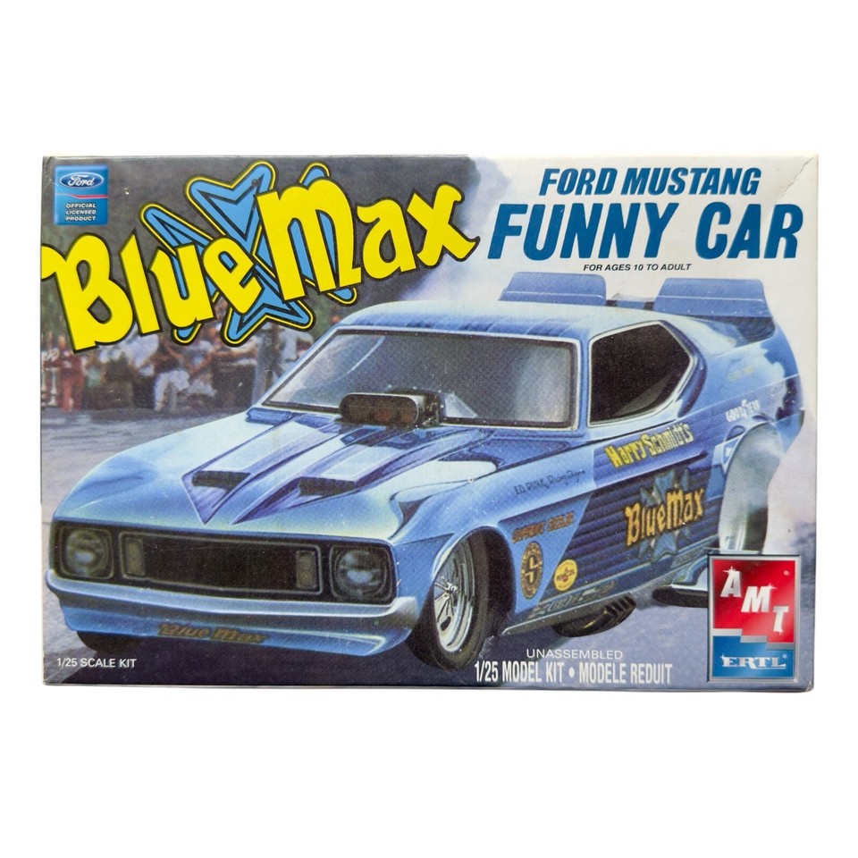 AMT Blue Max Ford Mustang MODEL KIT Funny Car 1:25 | eBay
