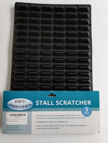 EQUI-ESSENTIAL 3-Pack Stall Corner Scratcher (470082BLK-ONE) for sale ...
