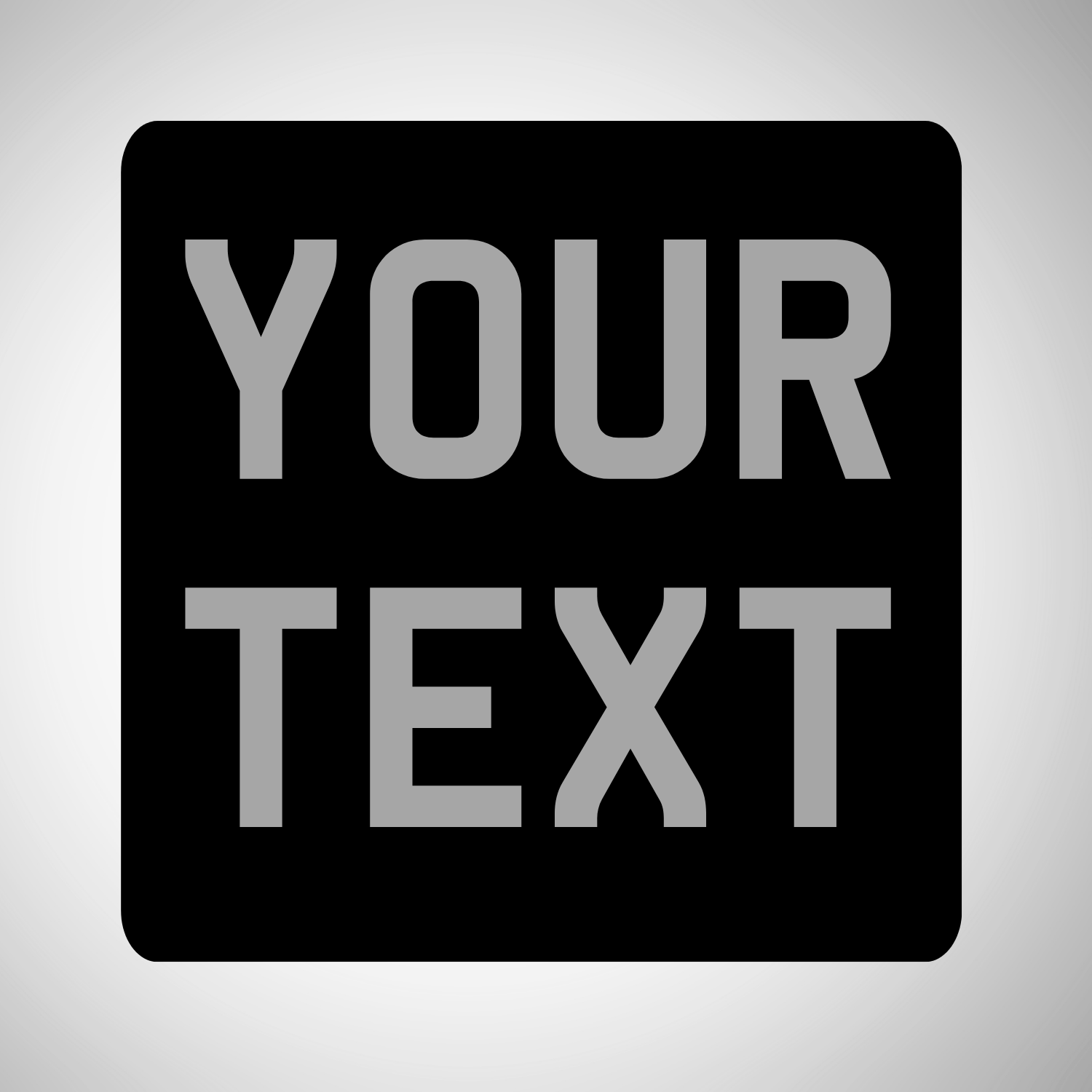 BLACK & SILVER Classic Flexible Vintage Motorcycle Motorbike Show ...