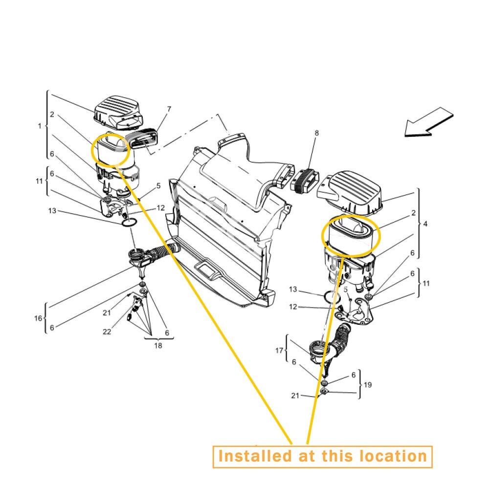 Für Maserati Quattroporte Luftfilter OEM:670001545 | eBay.de