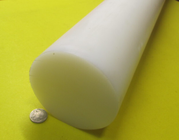 UHMW White Round Rod 4.00" Diameter x 48" Long, 1 Unit, Extruded | eBay ...