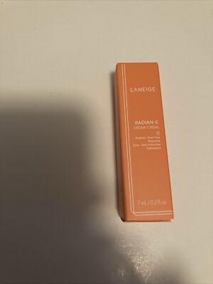 LANEIGE Radian C Cream 7ml/.2oz Sample Size - New in Box | eBay
