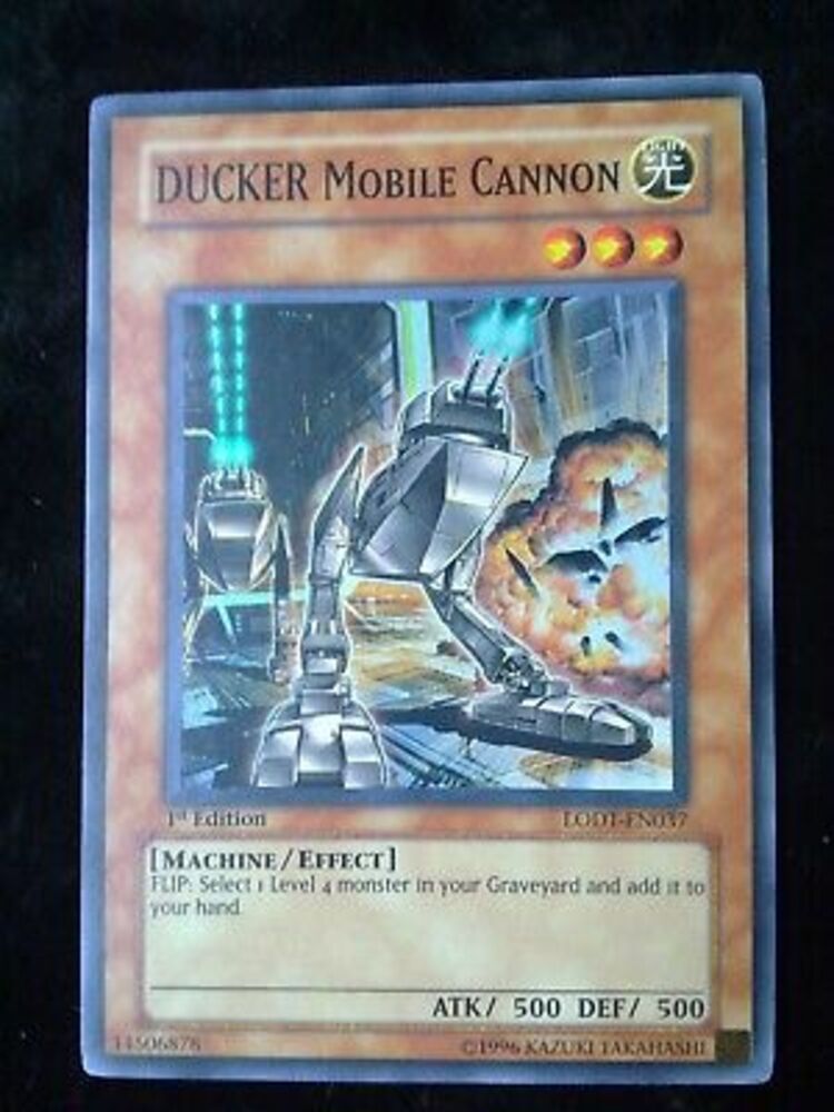 Ducker Mobile Cannon/ LODT-EN037/ Yu-Gi-Oh | eBay UK