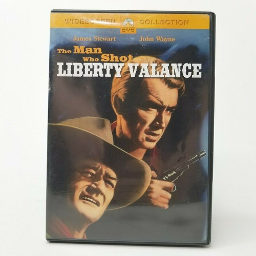 The Man Who Shot Liberty Valance (DVD, 2001) John Wayne, James Stewart ...
