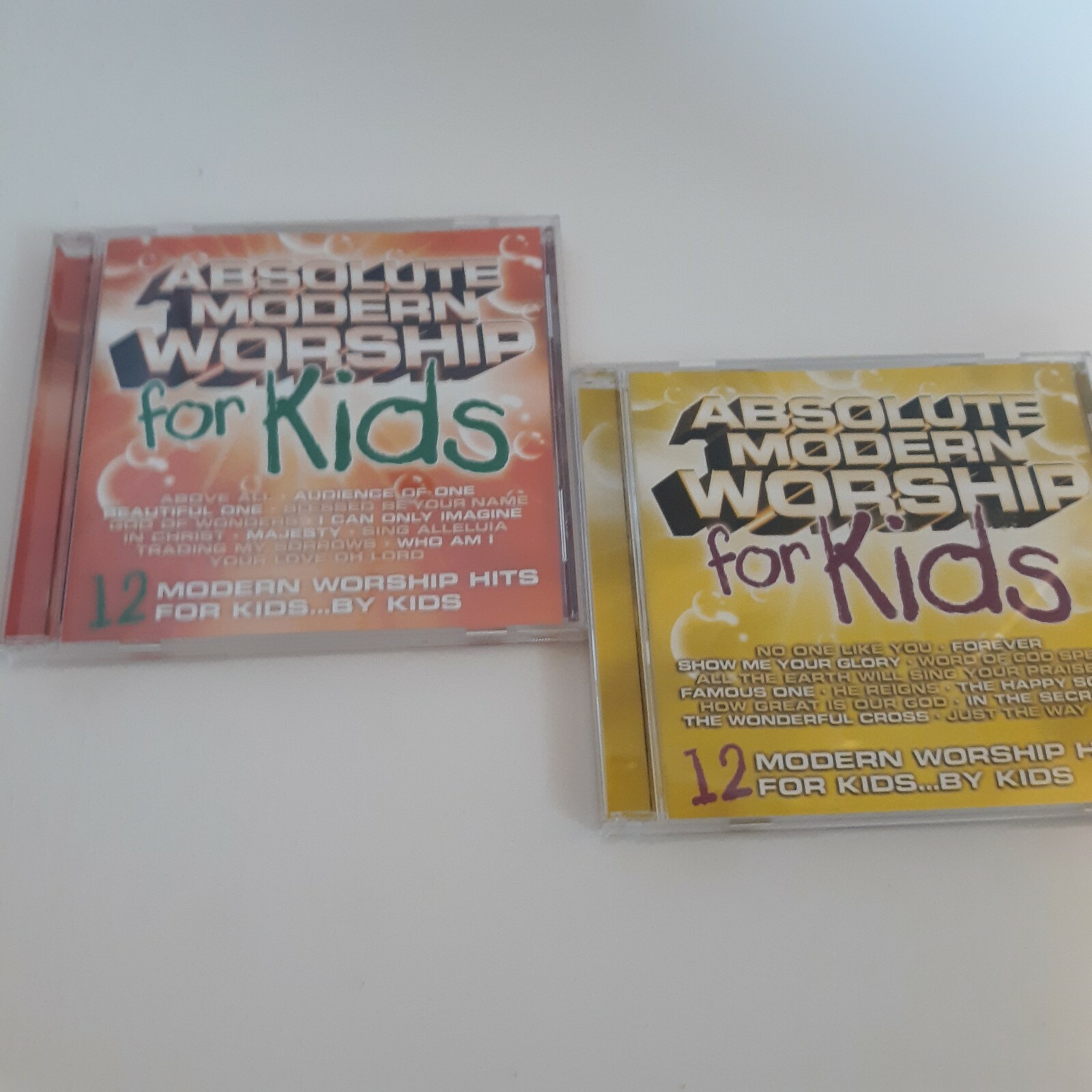 Lot of 2 Cds Absolute Modern Worship for Kids 2005 2006 Various Artists ...