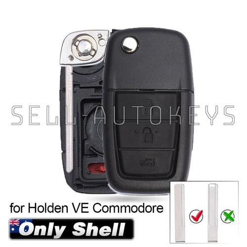 for Holden VE SS SSV SV6 Commodore 2006-2013 Flip Remote Car Key Shell ...