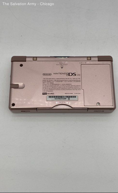 Nintendo DS Lite Pink Video Game Handheld Consoles With Games And ...