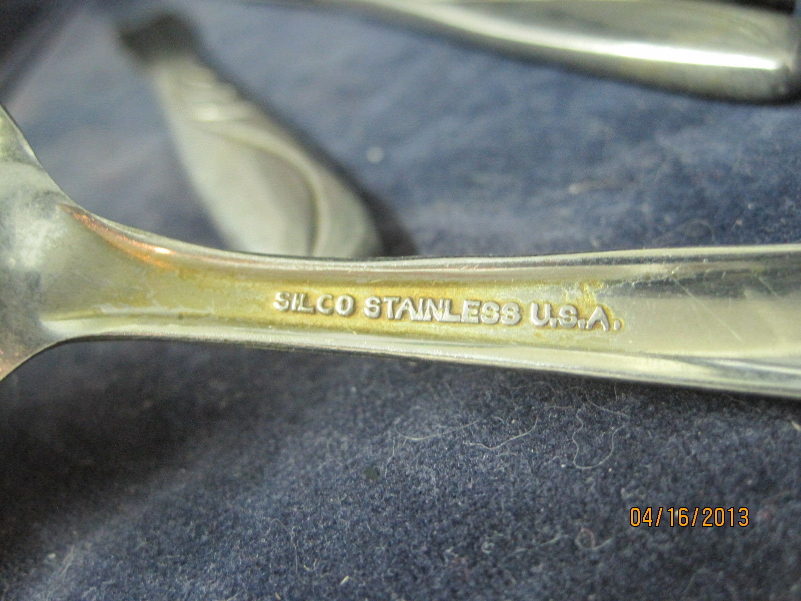 Vintage flatware Silco pattern INS125 International Silver Co. 9 pieces ...