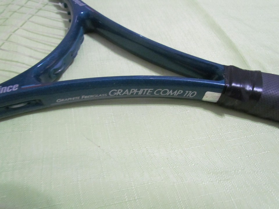 Prince Graphite Comp 110 Tennis Racquet 4 1/8 (1) Grip | eBay