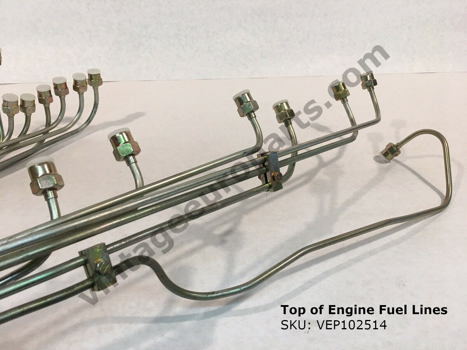 Top of Engine Fuel Lines fit Mercedes W108 W111 W113 with M127 M130 ...