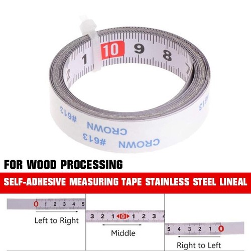 Self Adhesive Miter Saw Scale Ruler Tape Measures Metric Rulers Track ...