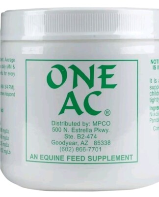 One AC Powder Equine Feed Supplement 200GM | eBay