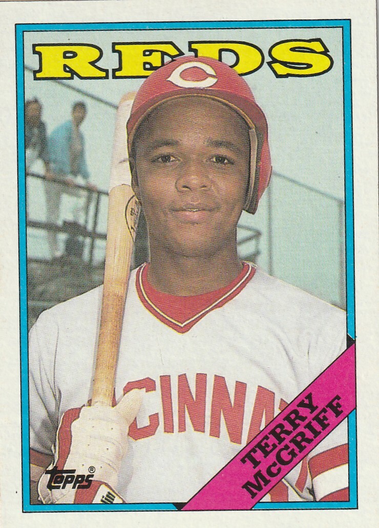FREE SHIPPING-MINT-1988 (REDS) Topps #644 Terry McGriff PLUS BONUS ...