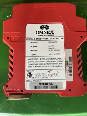 OMNEX CONTROL SYSTEMS HS-900TD (USED TESTED CLEANED) | eBay
