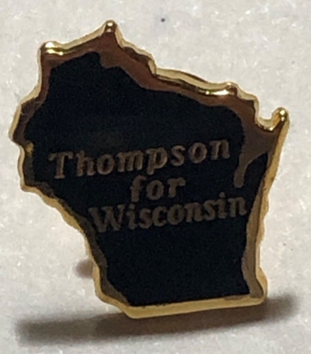 Thompson For Wisconsin Pin (A1) | eBay