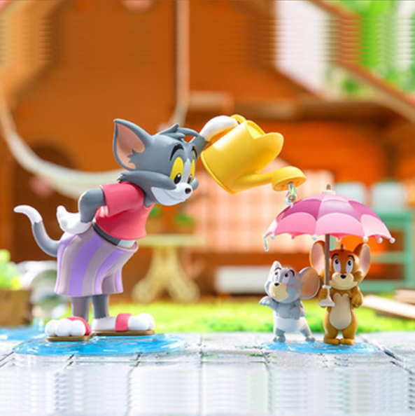 【52TOYS】TOM and JERRY cat and mouse daily series 2 shower TOM mini doll ...