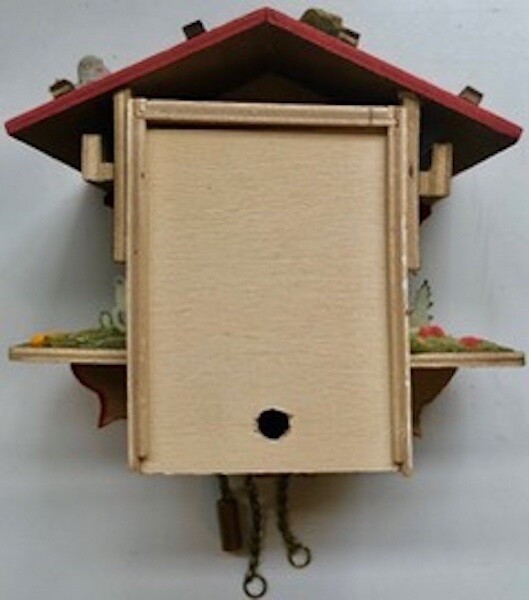 Rare Vintage German Bird House Pendulum Cuckoo Clock | eBay