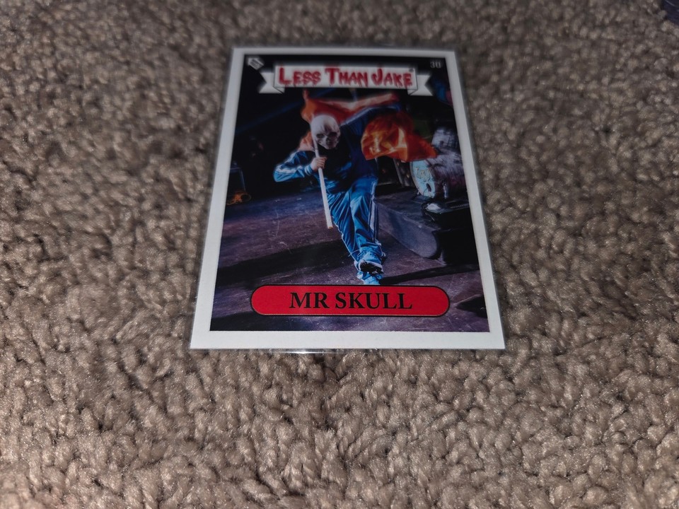 877: Less Than Jake Trading Card #30 Mr Skull, Garbage Pail Kids | eBay