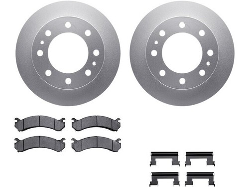 For Chevrolet Express 3500 Brake Pad and Rotor Kit Dynamic Friction ...