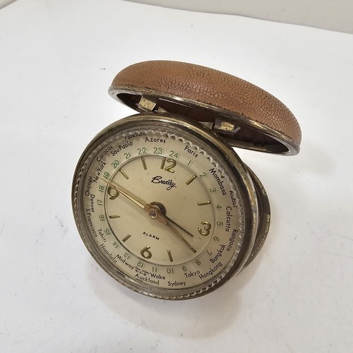 Bradley Vintage Clock Clam Working Alarm Made in Japan | eBay