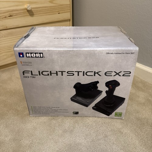 Hori FlightStick EX2 For XBOX 360 Flight Stick Microsoft With Box for ...