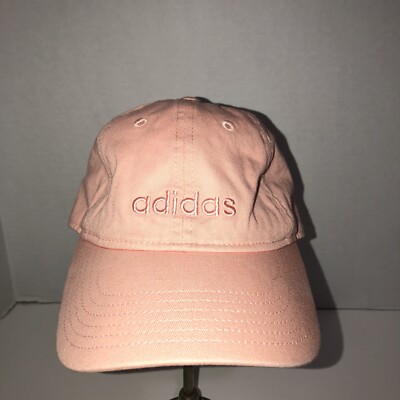 Adidas Women's Climalite Baseball Fitness Cap Pink/Gray Adjustable OSFA ...