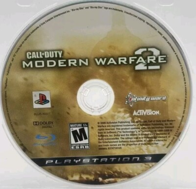 Playstation 3 / PS3 : Call Of Duty : Modern Warfare 2 : Disc Only ...