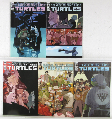 TEENAGE MUTANT NINJA TURTLES #119-123 * IDW Comics Lot *2021 120 121 ...