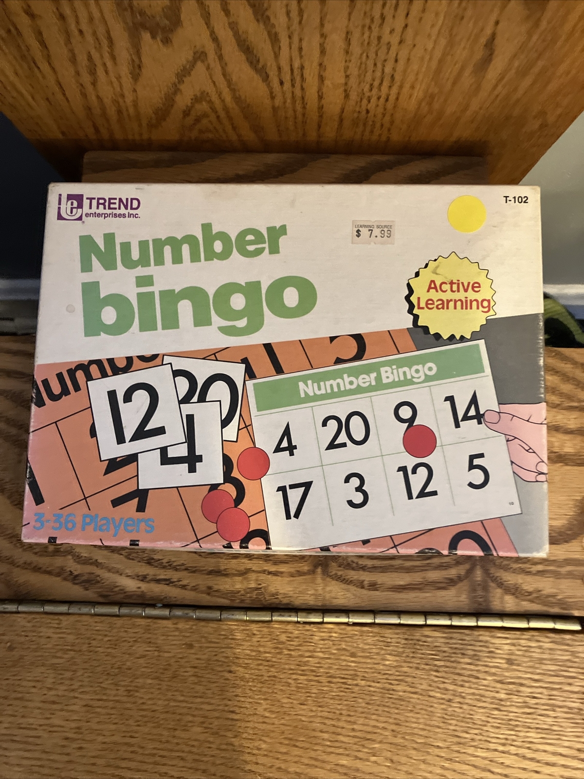 Vintage Number Bingo Trend Enterprises Inc | eBay