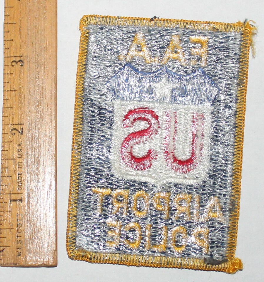 FAA AIRPORT POLICE US Federal Law Enforcement Agency patch | eBay