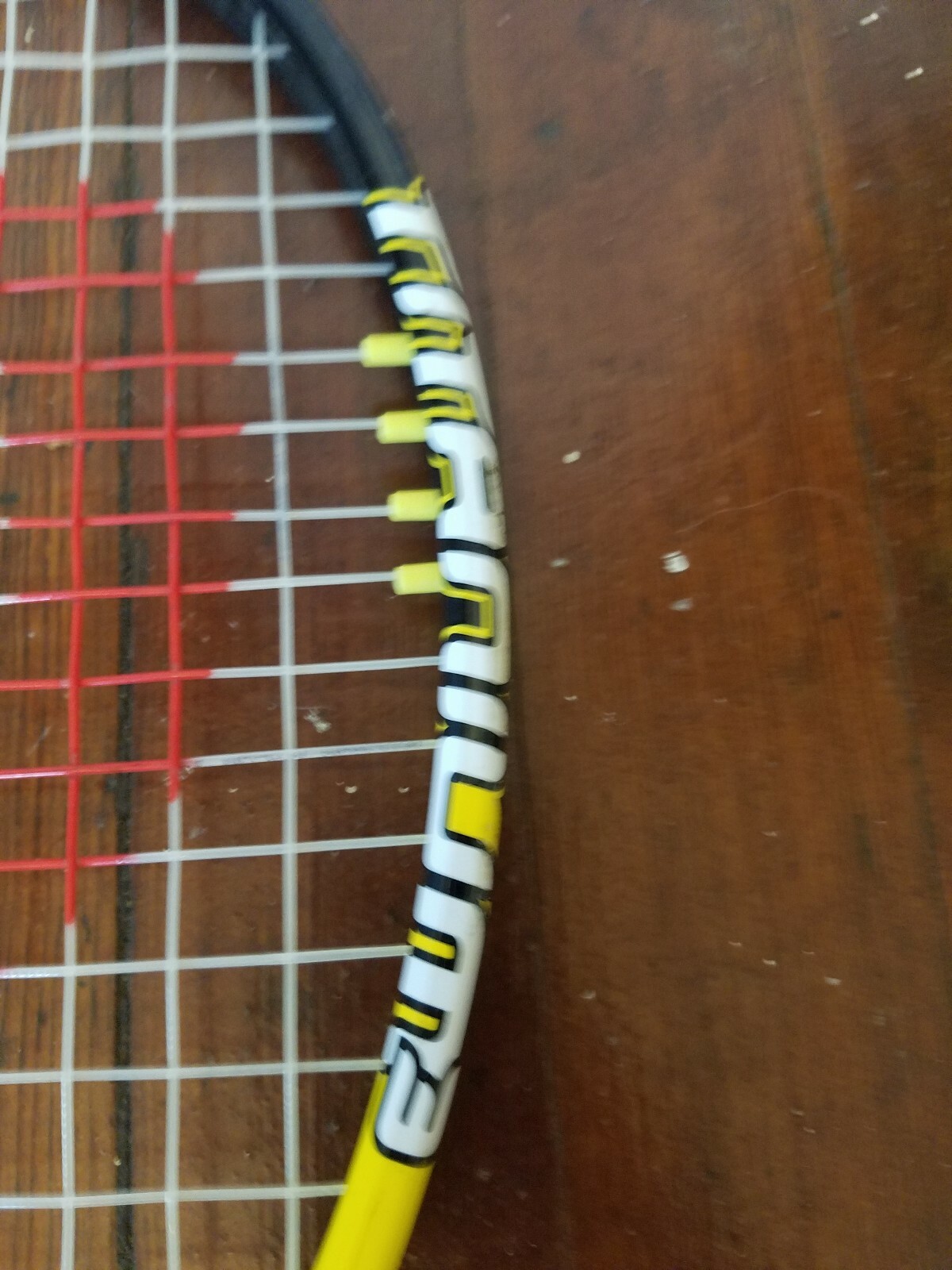Wilson Titanium 3 Tennis Racquet 4 1/2" Grip Soft Shock Yellow Black | eBay