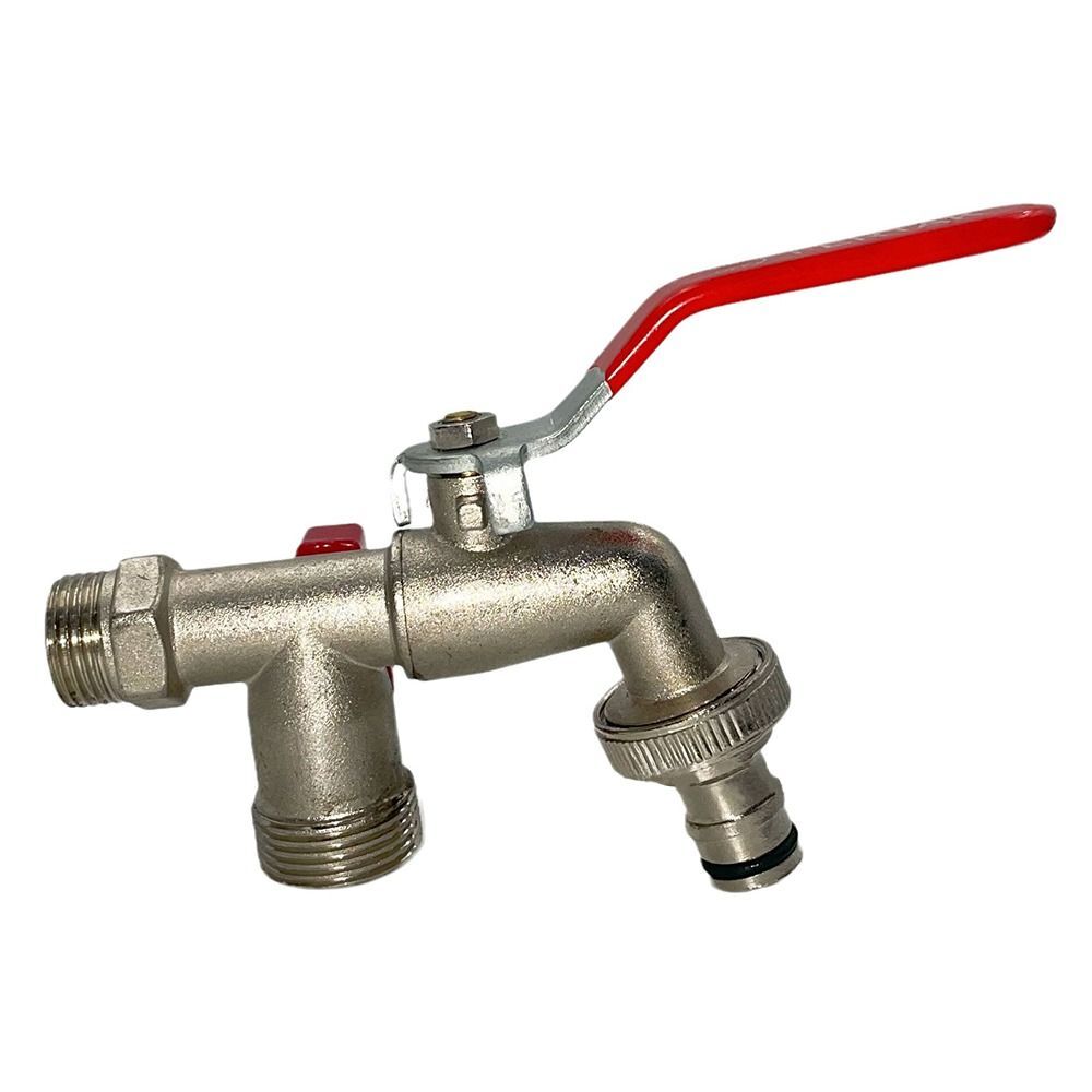 1/2'' Brass Water Faucet Easy Turn on/Off Watering Supply Taps | eBay ...