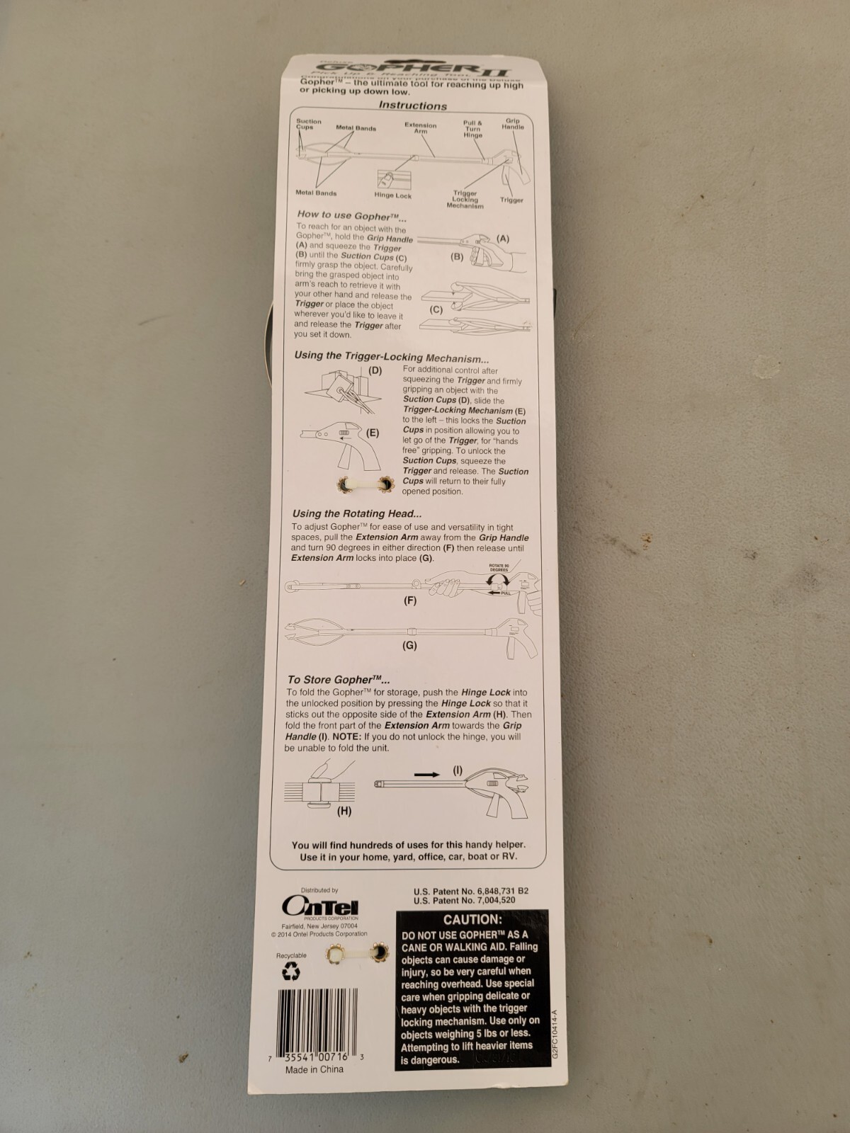 Gopher II Deluxe Pick up & Reaching Tool for sale online | eBay
