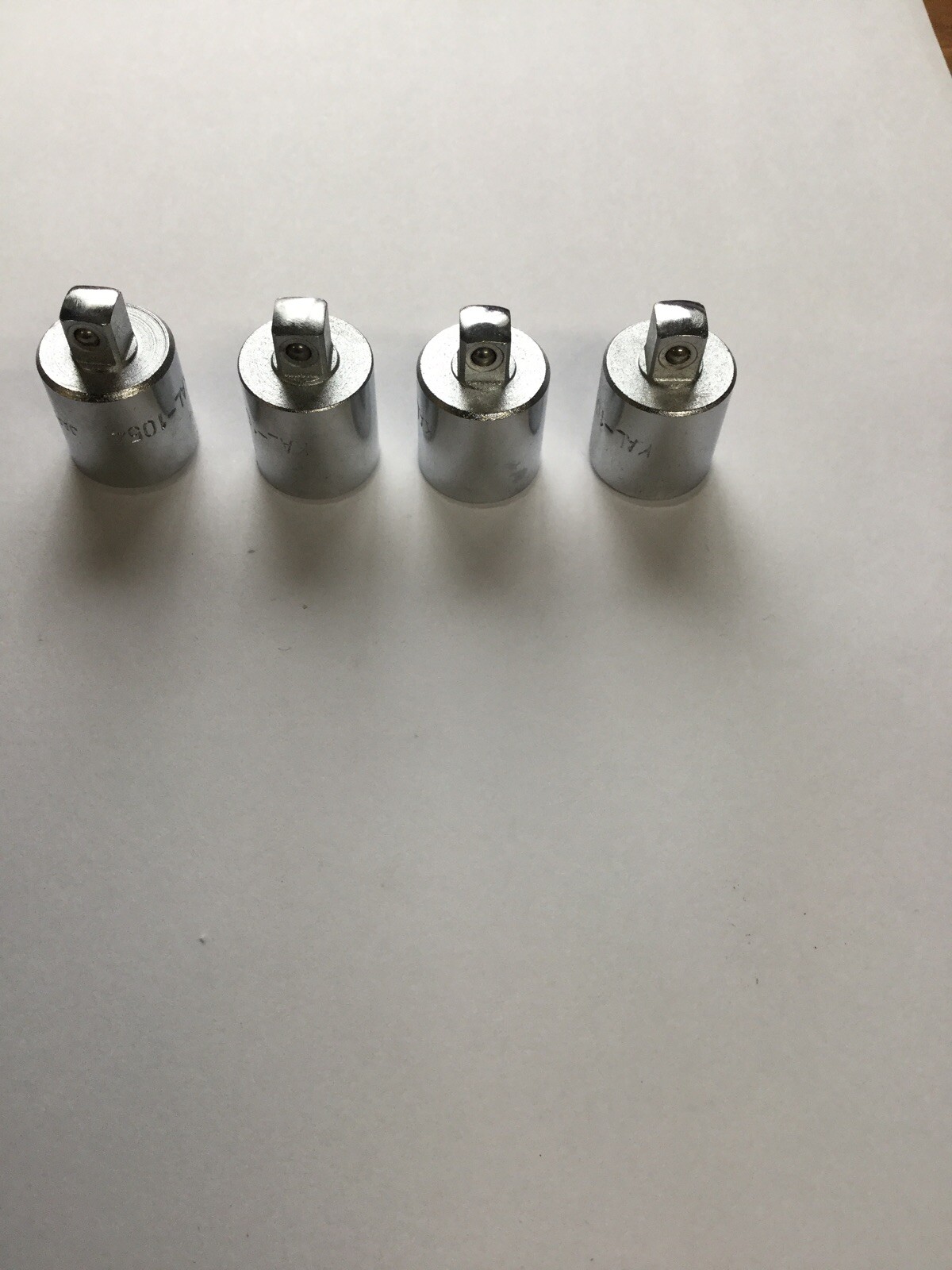 KAL 3/8 X 1/4" CHROME ADAPTER # 1054 Qty 4 New Old Stock Free Shipping ...