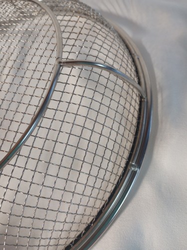 STAINLESS STEEL MESH STRAINER 12" ROUND REMOVEABLE HANDLE | eBay